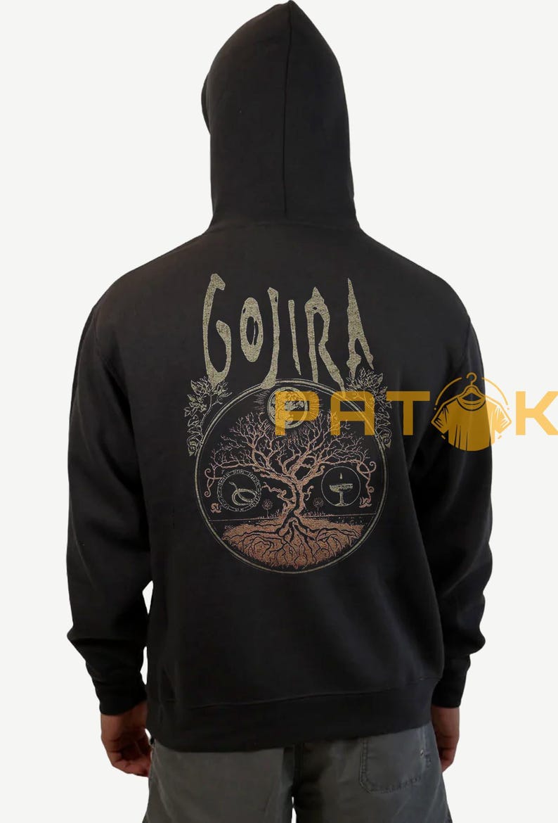 Gojira Tree of Life T Shirt, 90s Retro Heavy Metal Band Music Merch ...
