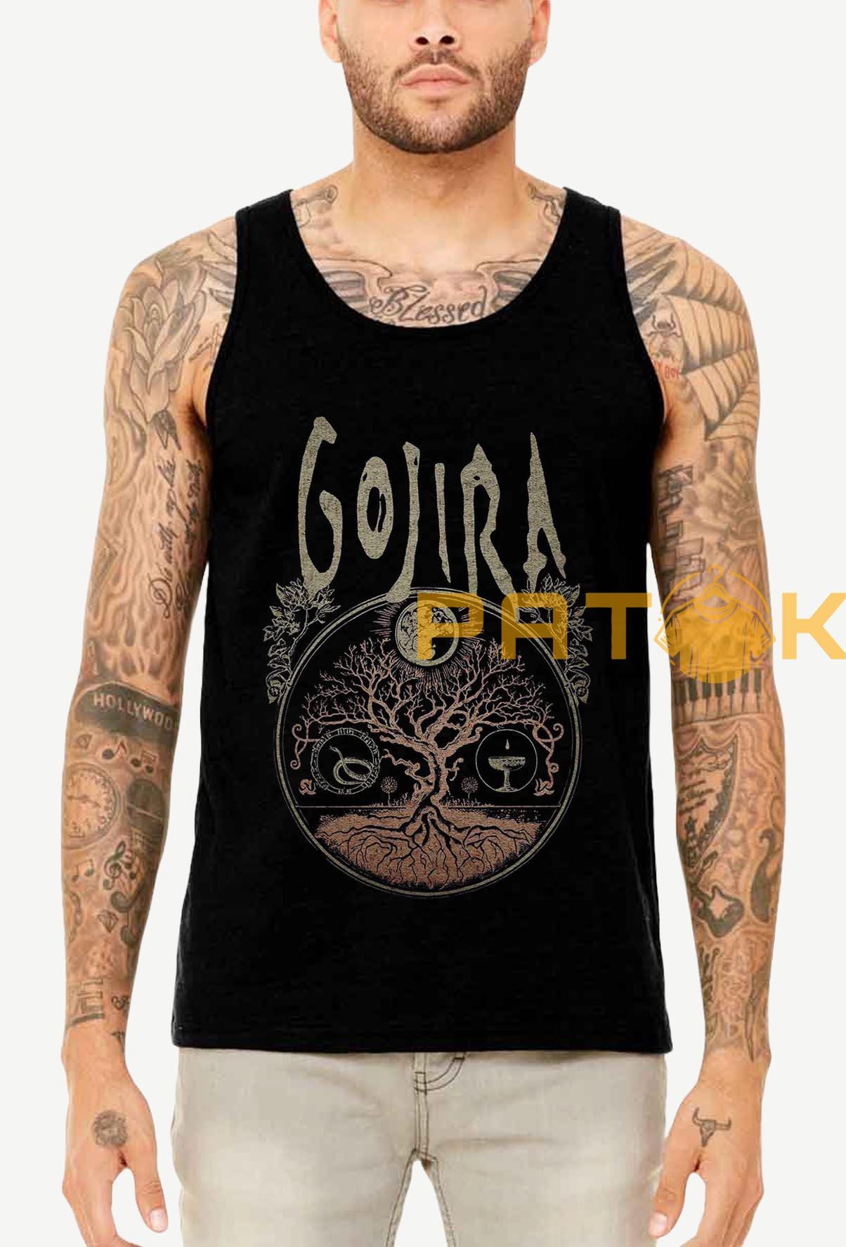 Gojira Tree of Life T Shirt, 90s Retro Heavy Metal Band Music Merch ...
