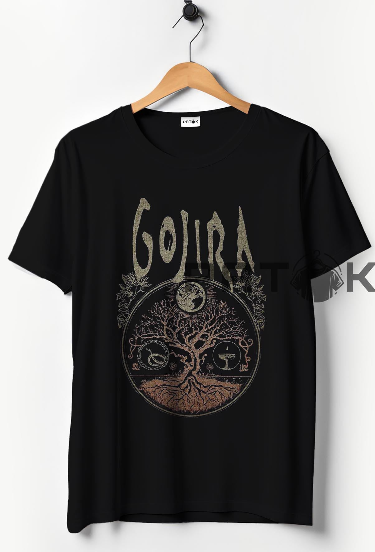 Gojira Tree of Life T Shirt, 90s Retro Heavy Metal Band Music Merch ...