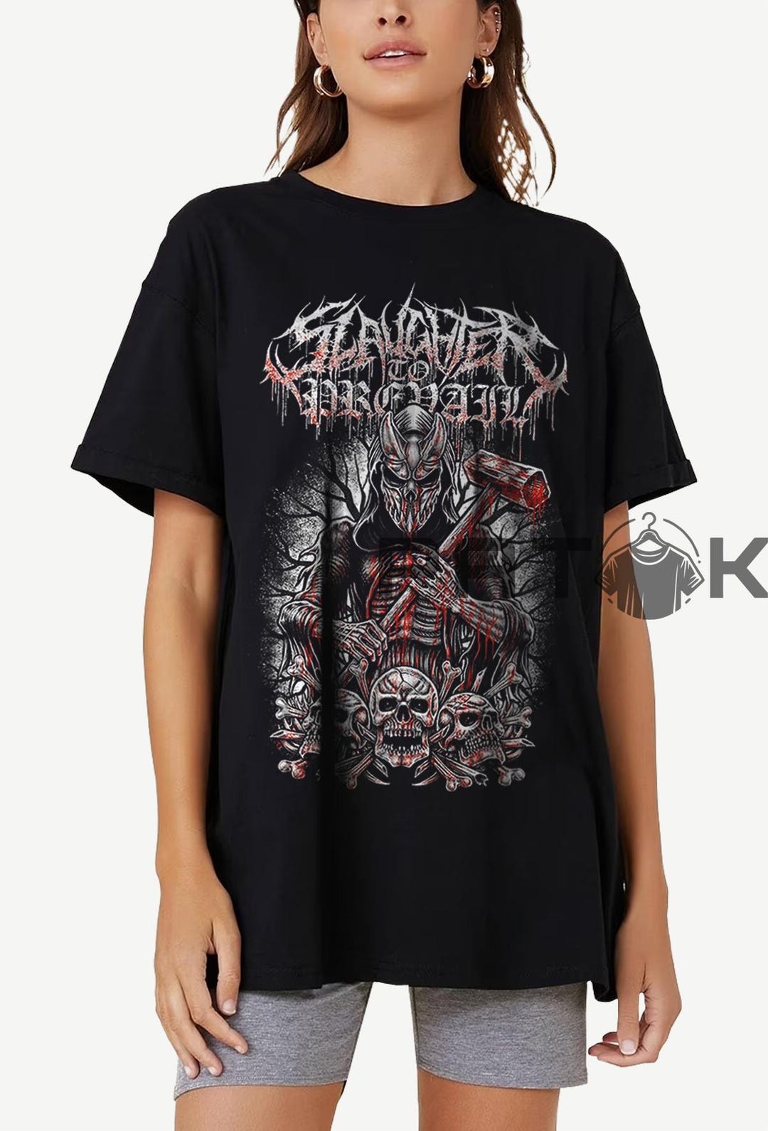 Slaughter to Prevail T Shirt, Deathcore Band Merch Shirt, Retro Casual ...