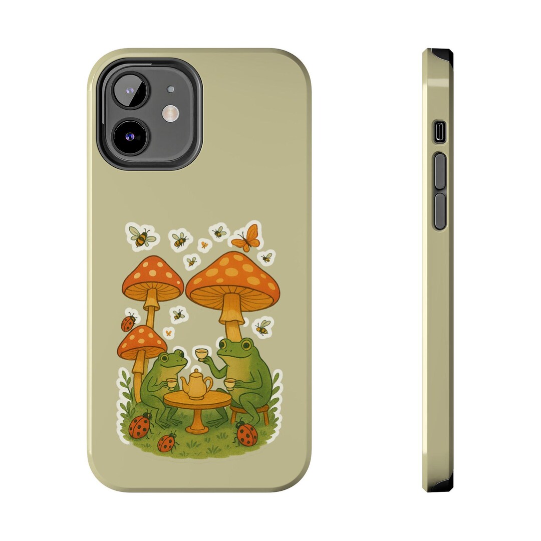 Whimsical Frog Phone Case - Cute Animal Design, Tough Protection, Gift ...