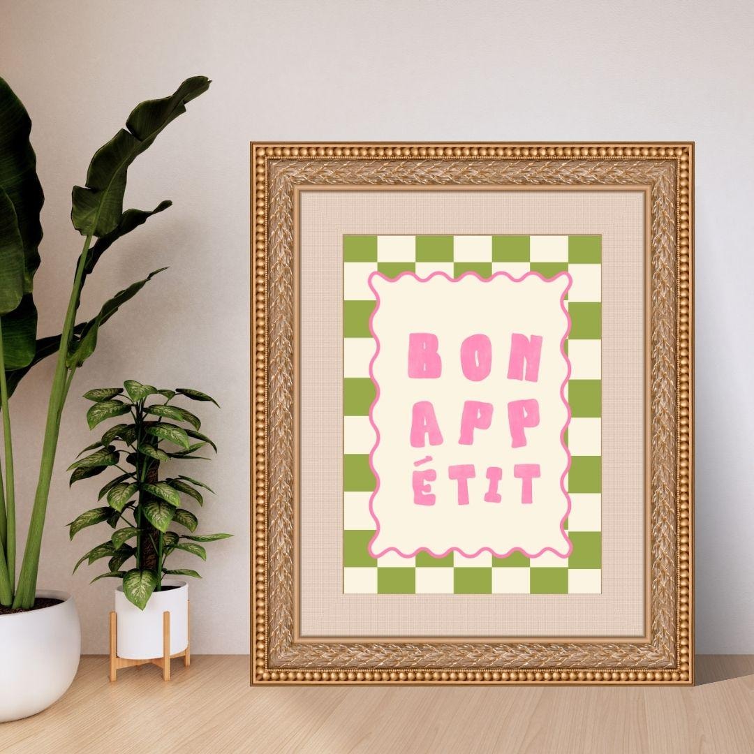 Soft Playful Printable-bon App – Feminine Wall Art in Pastel Tones ...