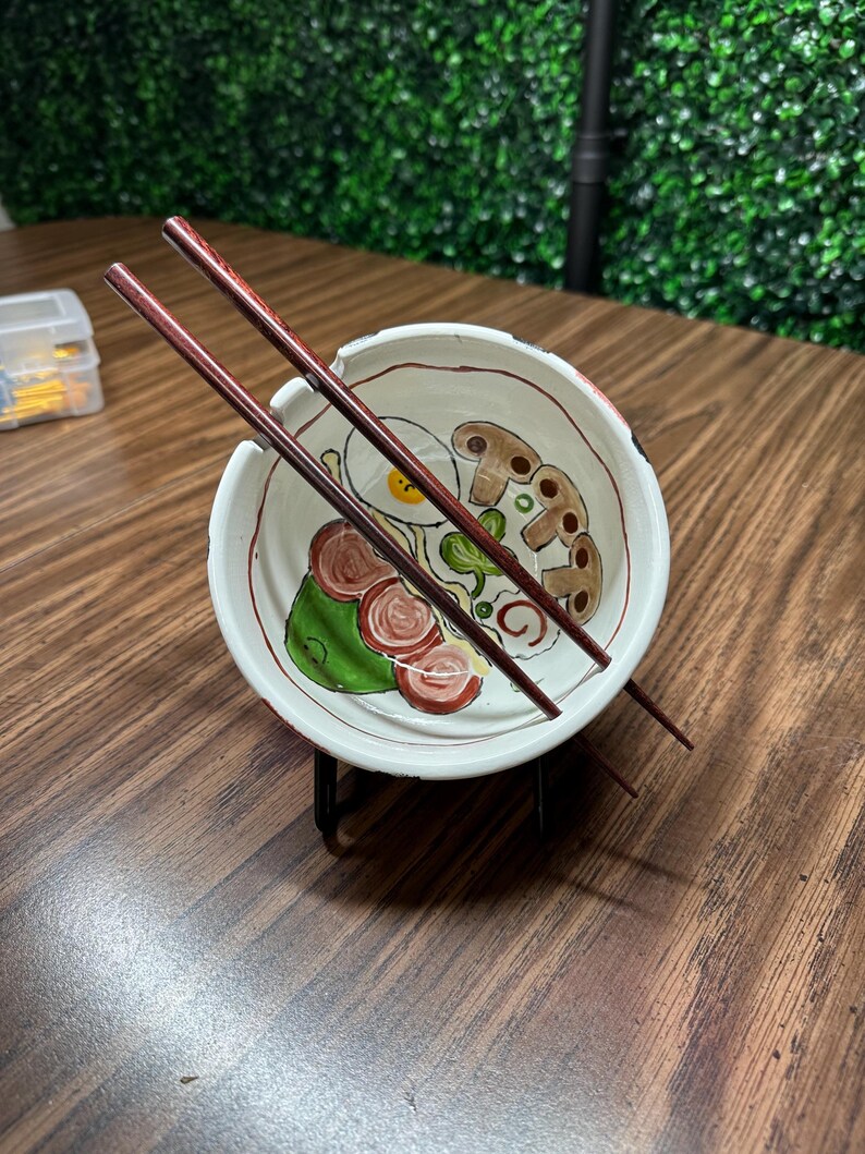 Hand Painted Ramen Bowl - Etsy
