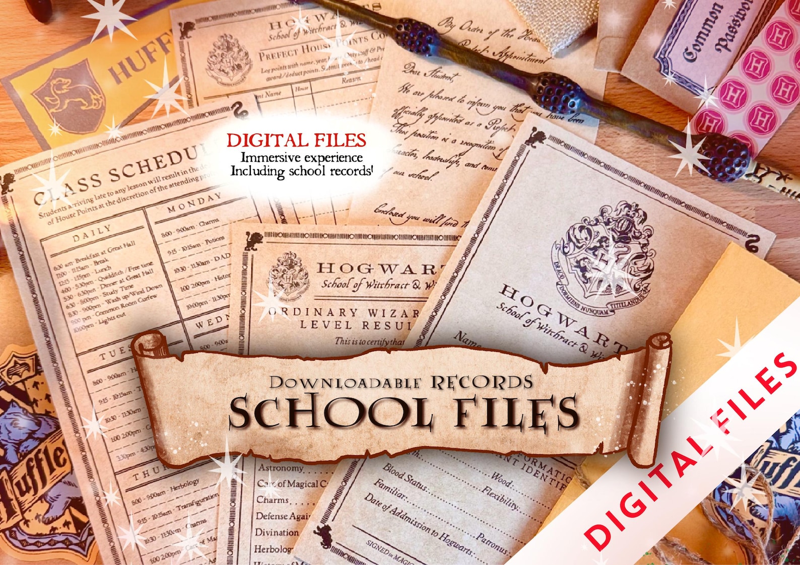 Hogwarts First Year Student Essentials – Digital Files Bundle (student ...