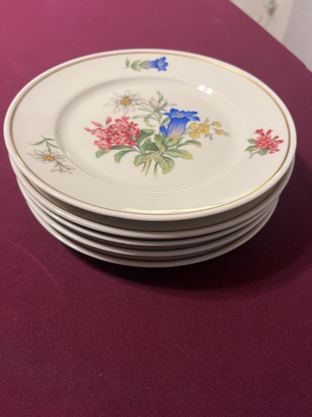 Johann Haviland, Unknown Floral Pattern, Side Plate - Etsy