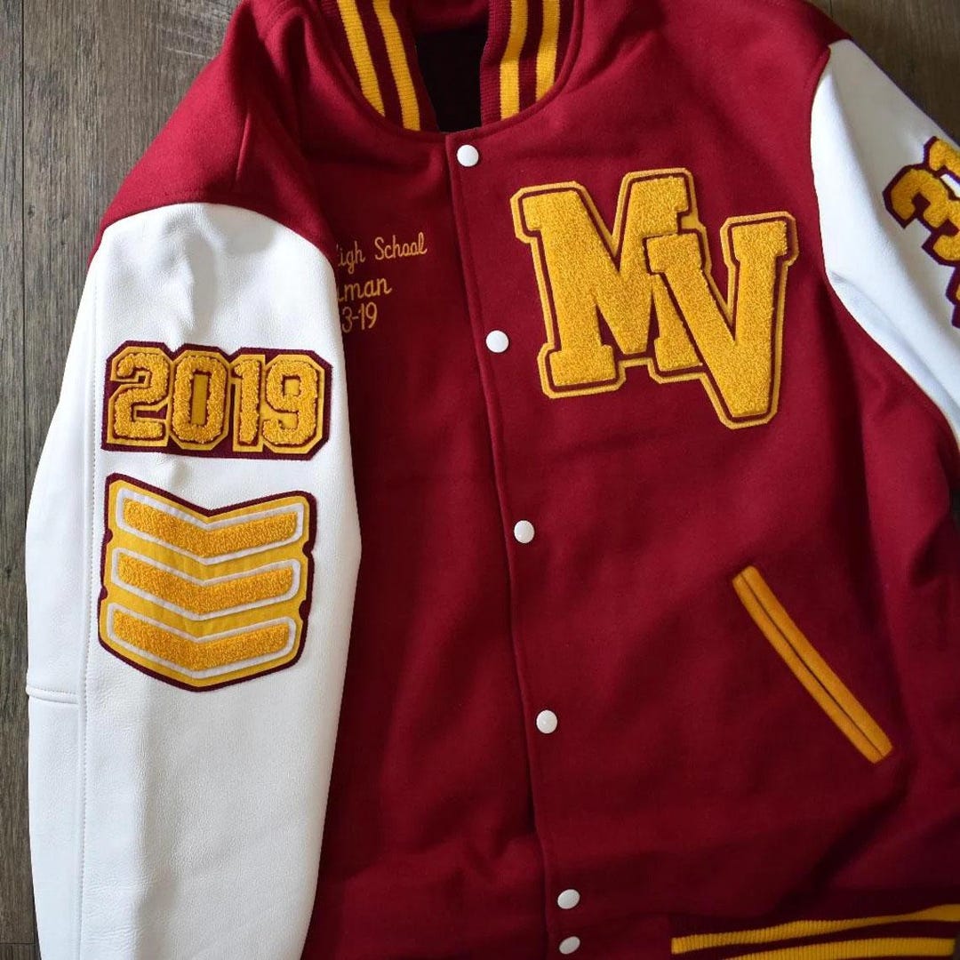 Custom Varsity Jackets Personalized Letterman Jackets Embroidered ...