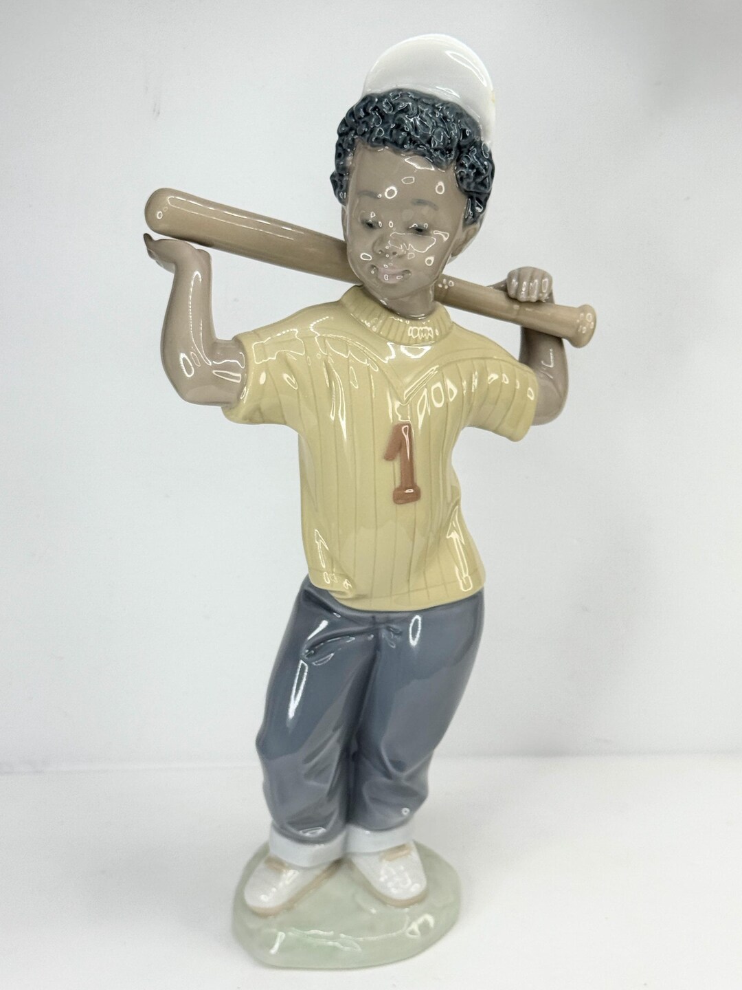 Lladro Black Legacy Collection Next at Bat C 1991, Mint - Etsy