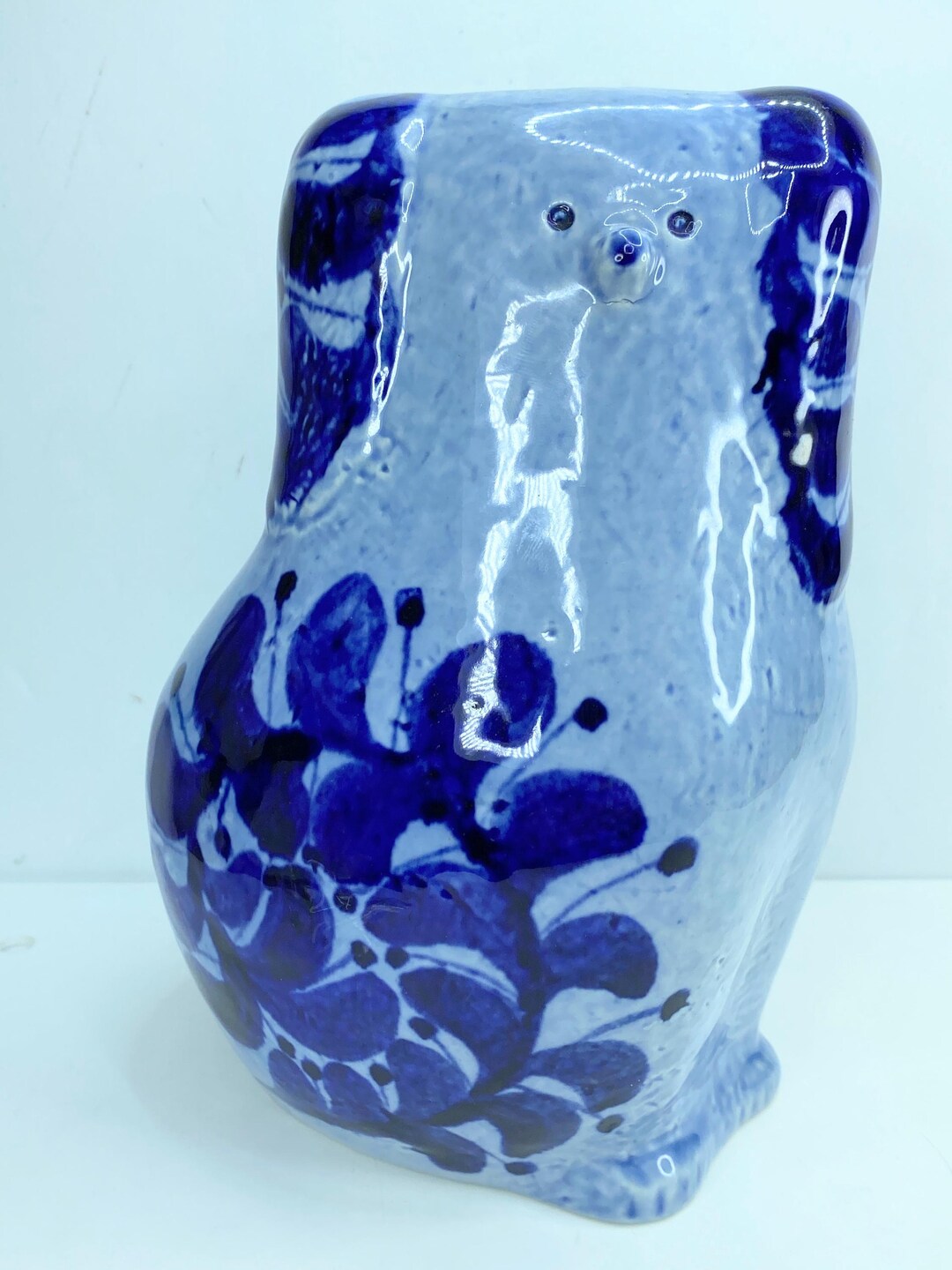 Lisa Larson Blue Poodle Dog Figurine Gustavsberg Sweden - MCM Mid ...