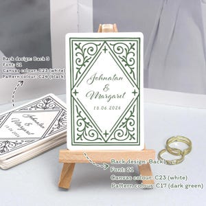 Custom Wedding Guest Book Playing Cards: Personalized Keepsake - Etsy