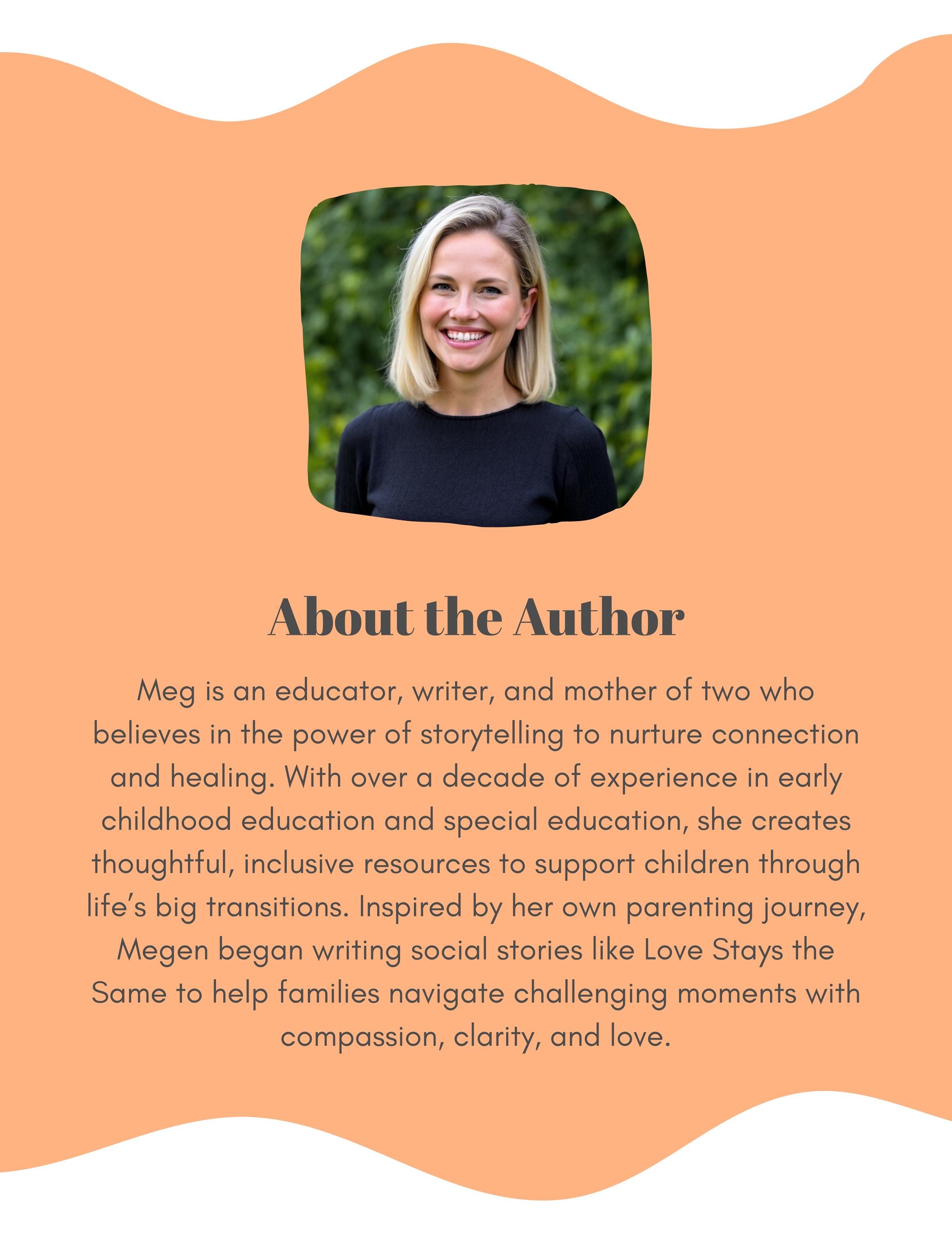 Customizable Divorce Social Story for Kids | Printable Book About ...