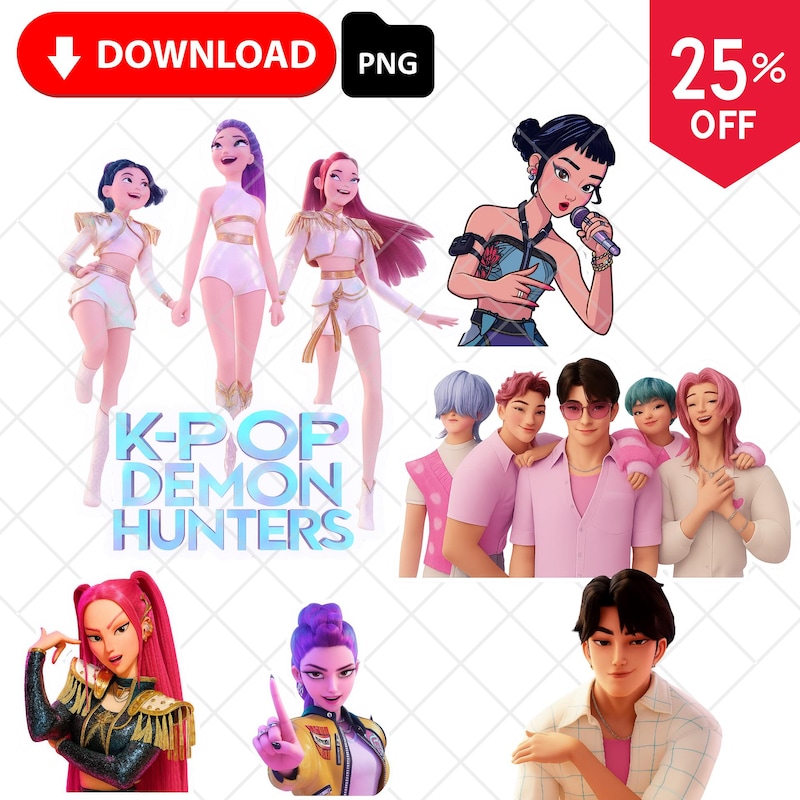 Kpop Demon Hunters Fan Art - Etsy