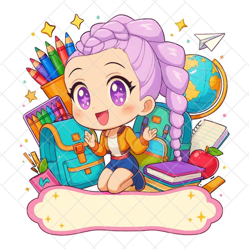 K-pop Demon Hunters PNG & SVG - Back to School Graphics (50 Pieces ...