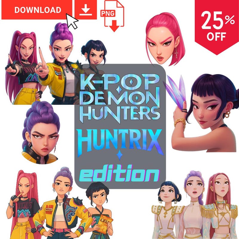 Kpop Demon Hunters Merch - Etsy