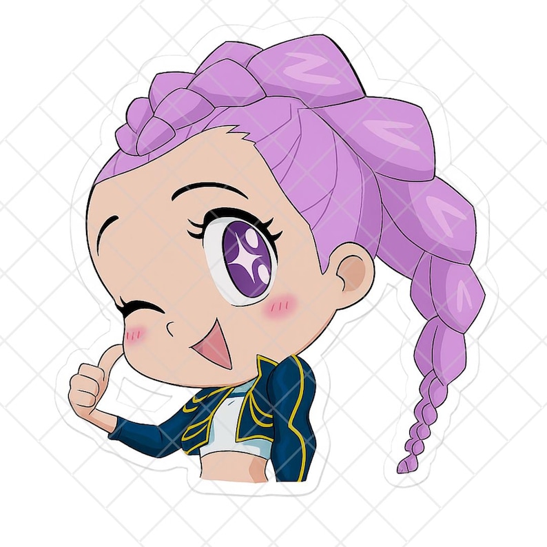 K-pop Demon Hunters Chibi Stickers - 50 Pngs (digital Download) - Etsy