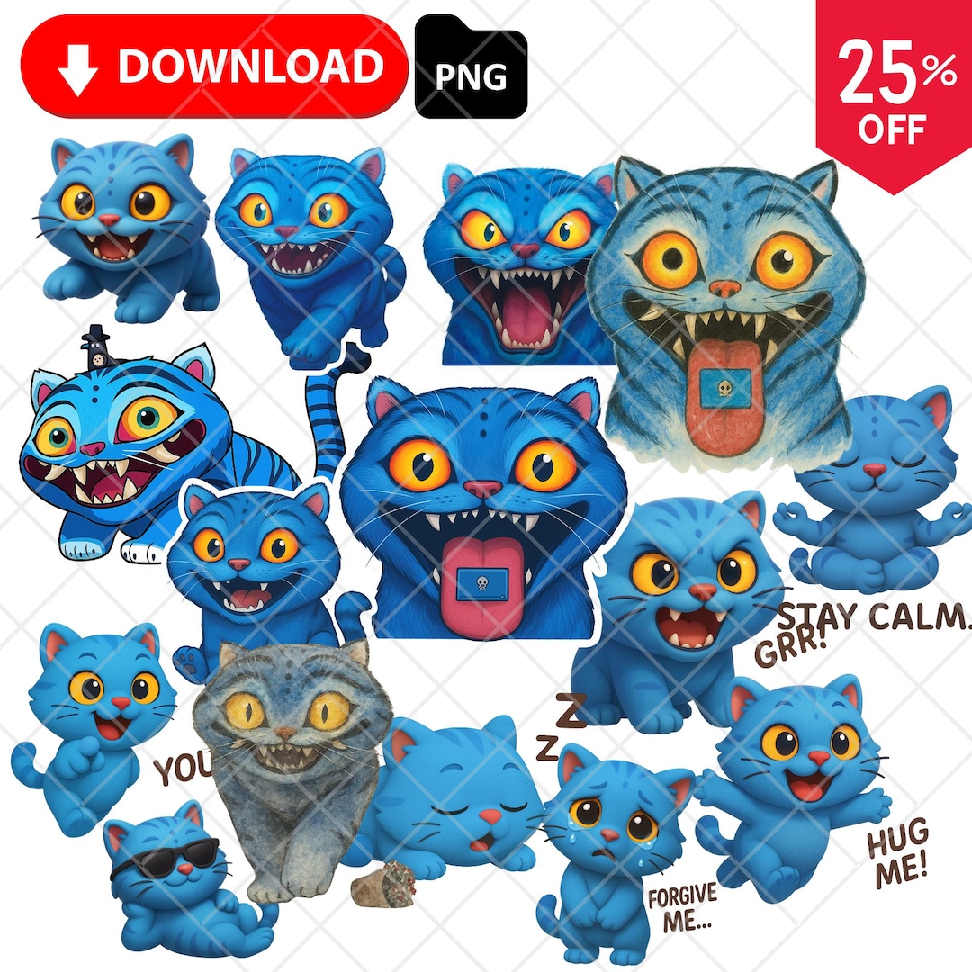 K-pop Demon Hunters Inspired Digital Stickers Pack - 17 Pieces, Instant Download PNG Bundle Pack ...