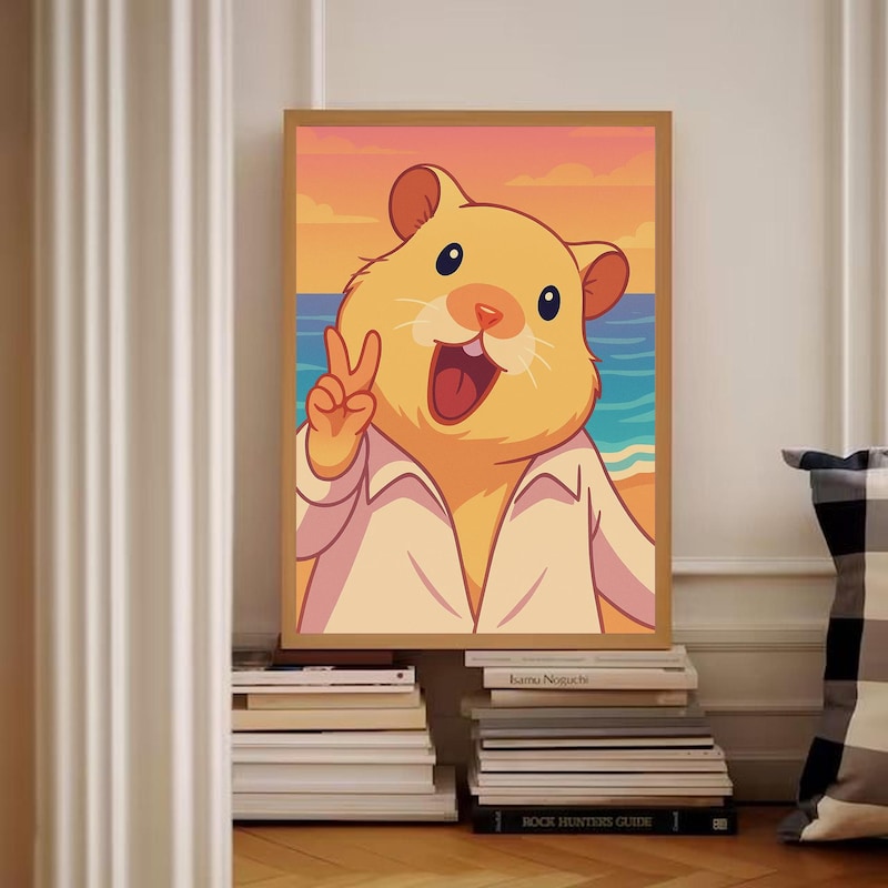 Hamster Peace Sign - Etsy