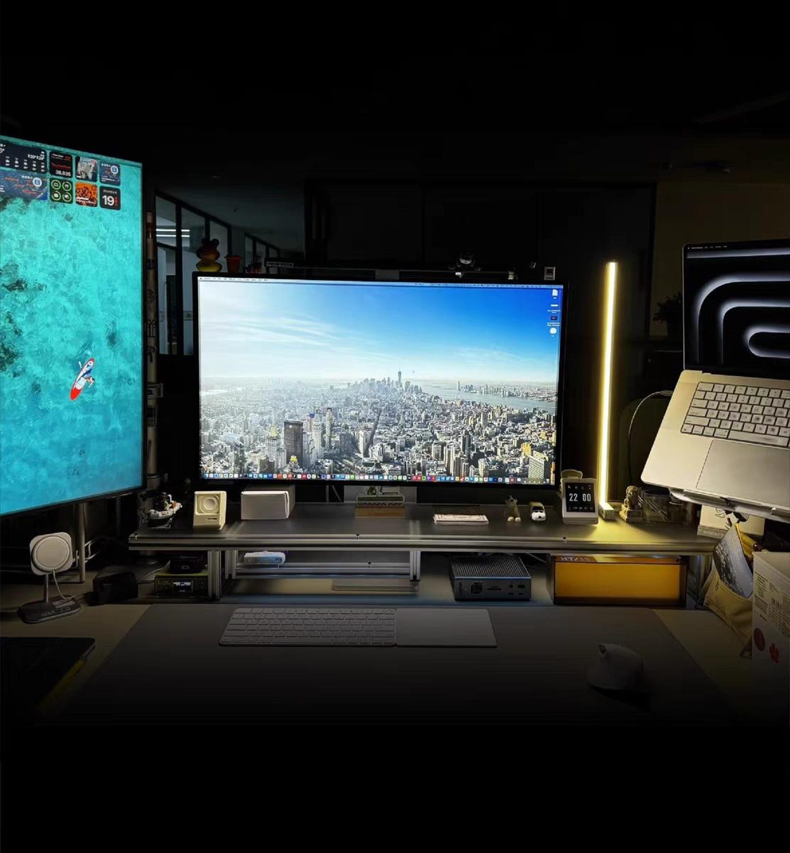 Acrylic & Aluminum Monitor Stand With 5 Modular Attachments - Etsy