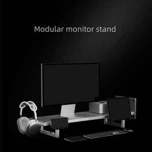 Acrylic & Aluminum Monitor Stand With 5 Modular Attachments - Etsy