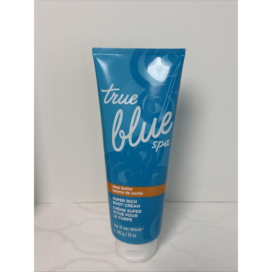 Bath and Body Works True Blue Spa Lay It on Thick Super Rich Body Cream ...