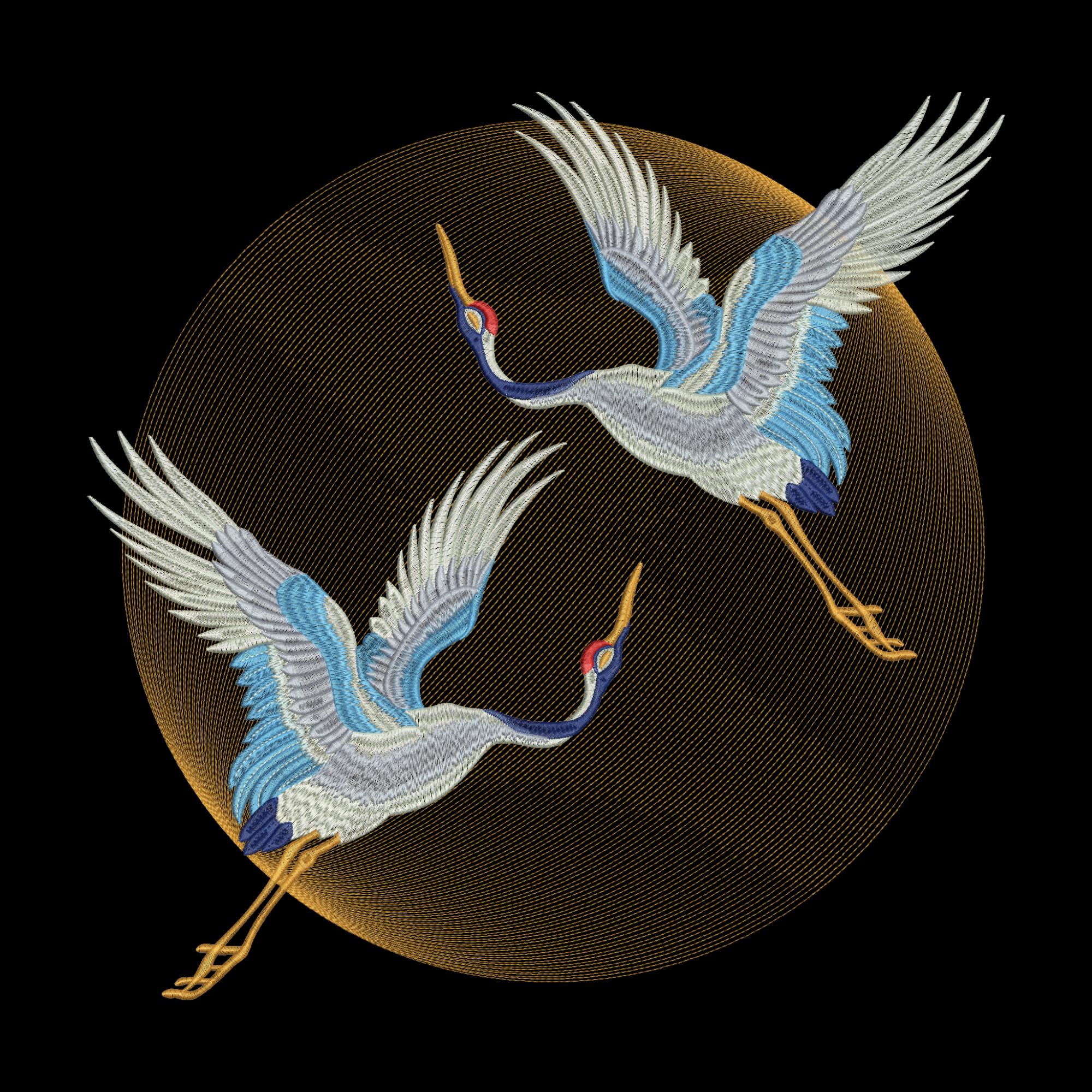 Bird Embroidery Design, Flying Bird Embroidery, Cardinal Songbird ...