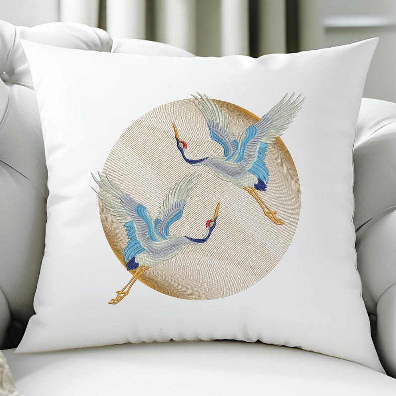 Bird Embroidery Design, Flying Bird Embroidery, Cardinal Songbird ...