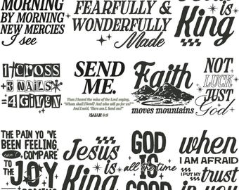 Bible Verses Embroidery Design, Scripture PES, Holy Bible Embroidery ...
