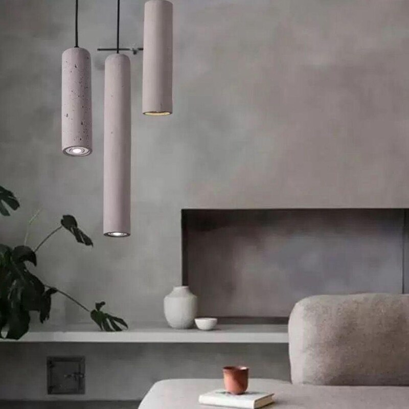 Concrete Ceiling Light - Etsy