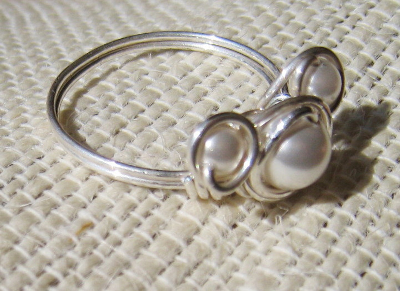 Disney Themed Wire Wrapped Ring Sterling Silver With | Etsy