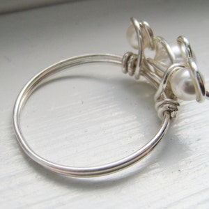 Disney Themed Wire Wrapped Ring - Sterling Silver OR Gold Tone - With ...
