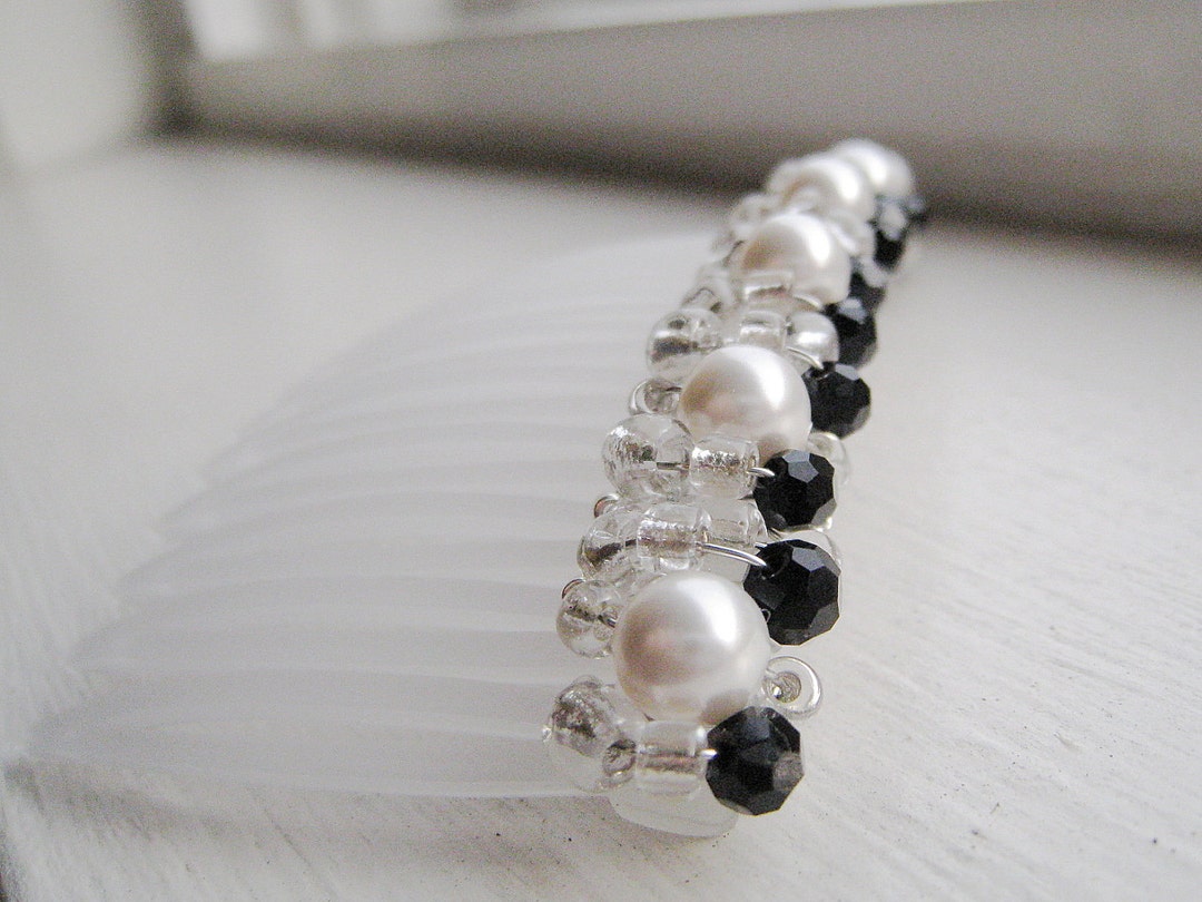 DISNEY Mickey Mouse Themed Hair Comb - Beaded With Swarovski Pearls - Etsy
