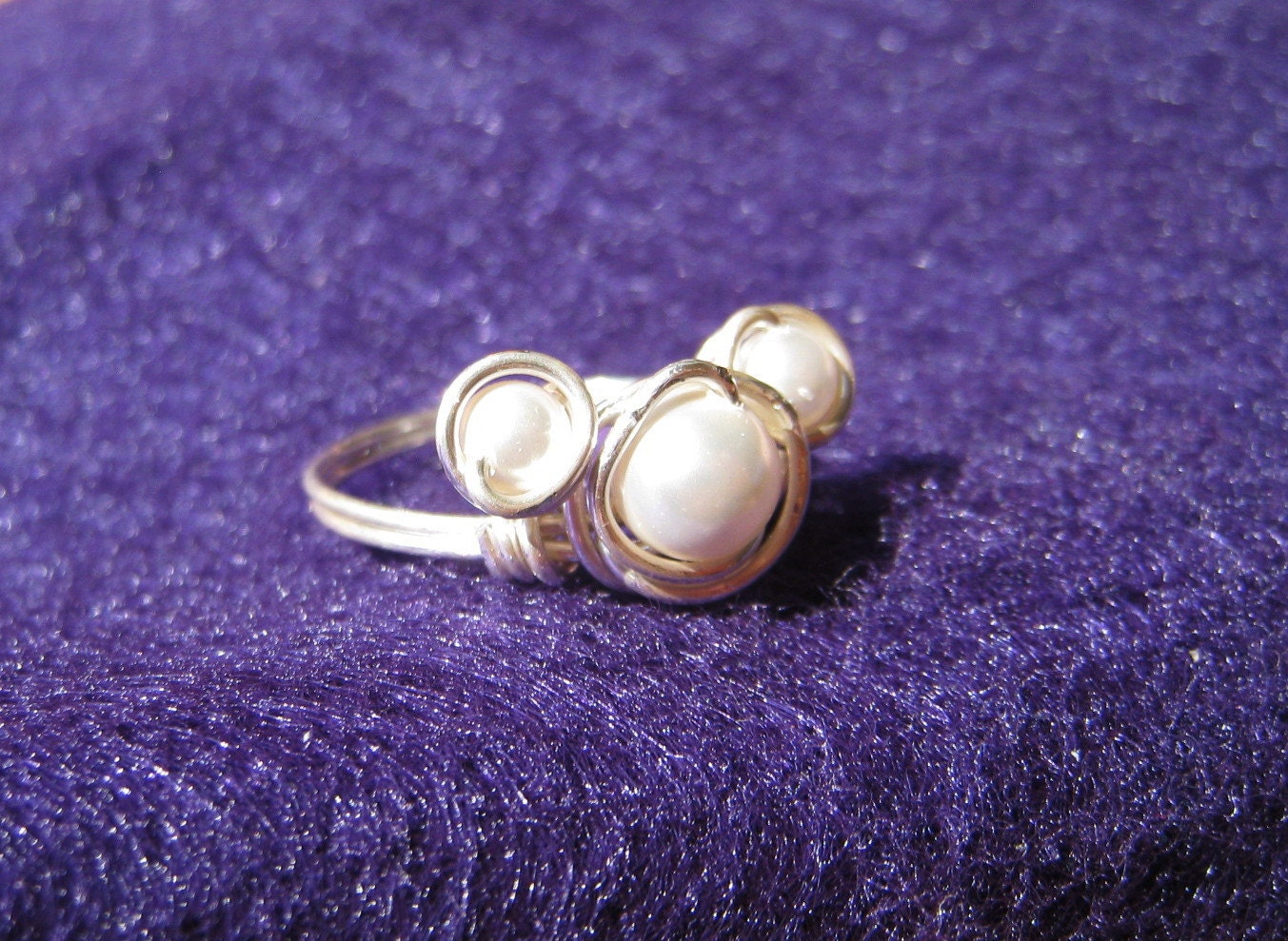 Disney Themed Wire Wrapped Ring Sterling Silver With | Etsy