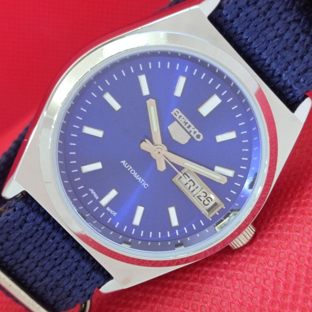Refurbished Vintage Seiko 5 Automatic Japan 6309a Men's Wrist Watch ...