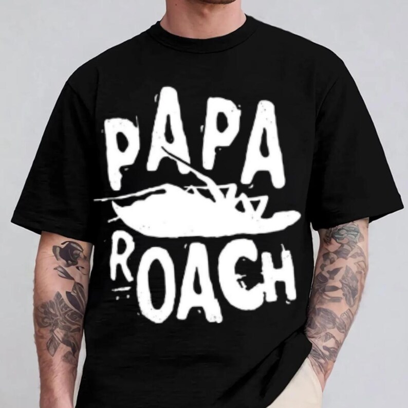 Papa Roach Funny Dad PNG – Rock Band Parody PNG for Father’s Day ...