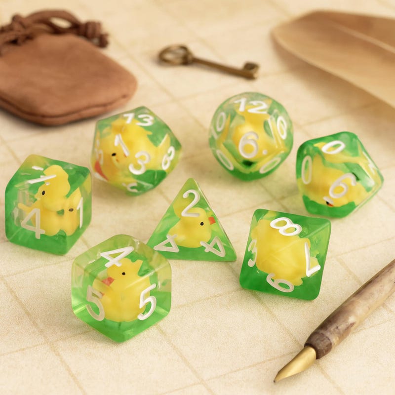 Duck Dnd Dice - Etsy