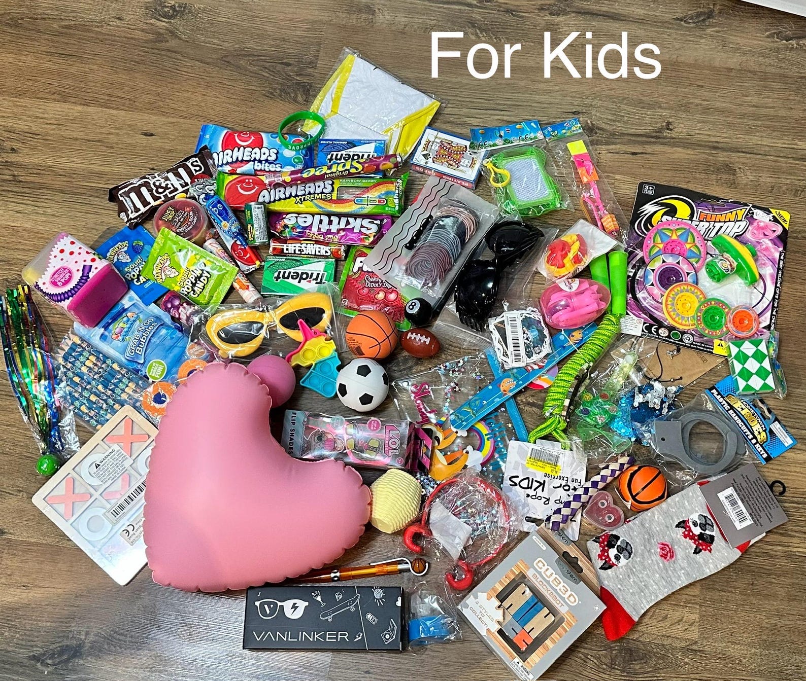 Large Saran Wrap Treasure Ball Game- Comes With a Candy Jackpot Center ...