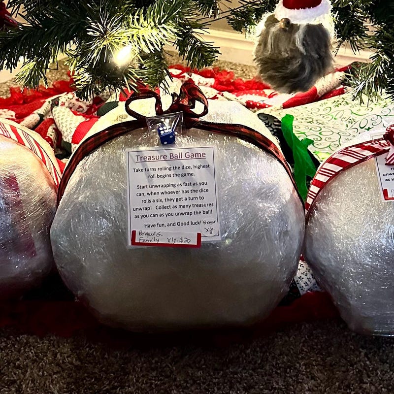 Wrapped Ball Game - Etsy