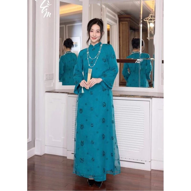 Ao Dai 4 Panels - Etsy