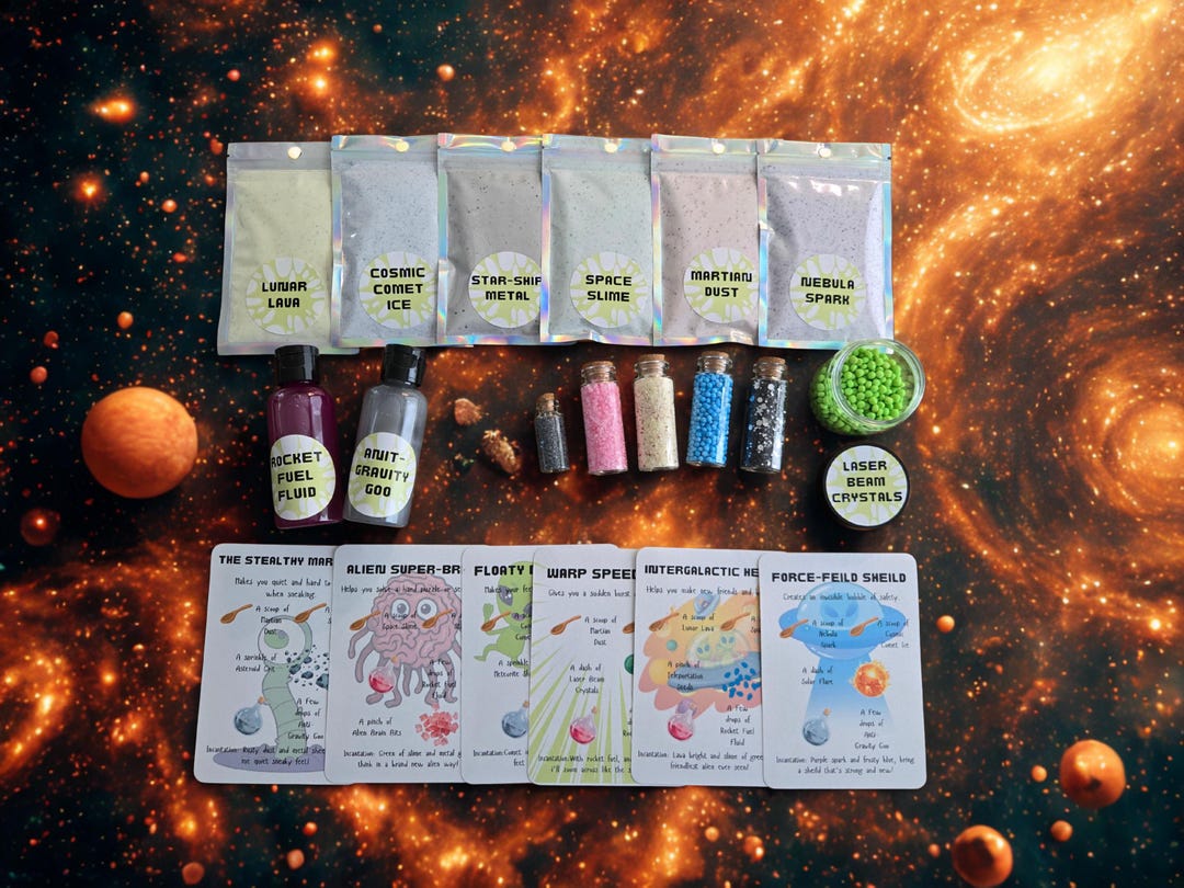 Alien Potion Box#3 for Kids| Magical Space Potion Kit | Alien Birthday ...