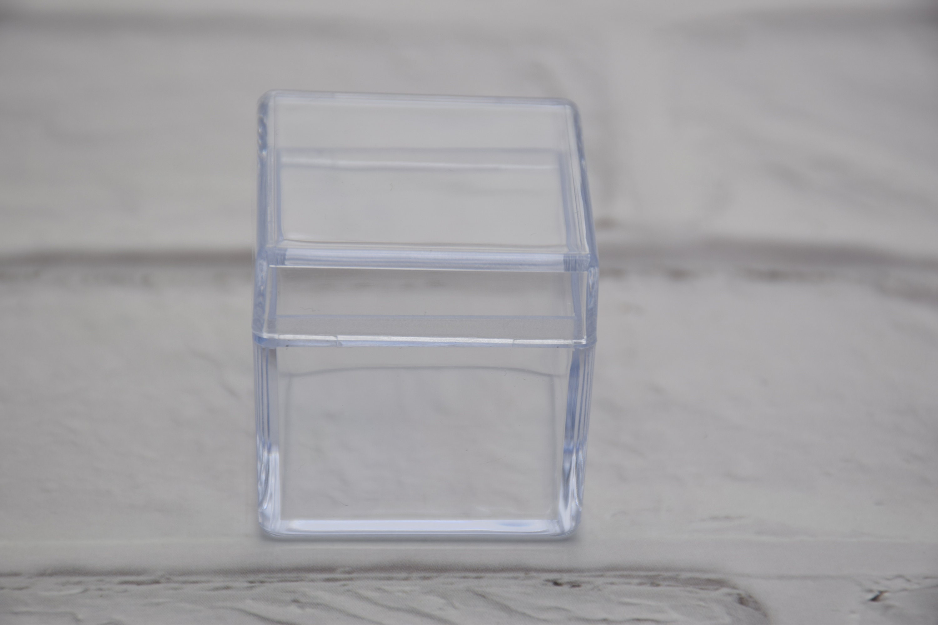 6pcs Square Clear Plastic Boxtransparent Plastic - Etsy