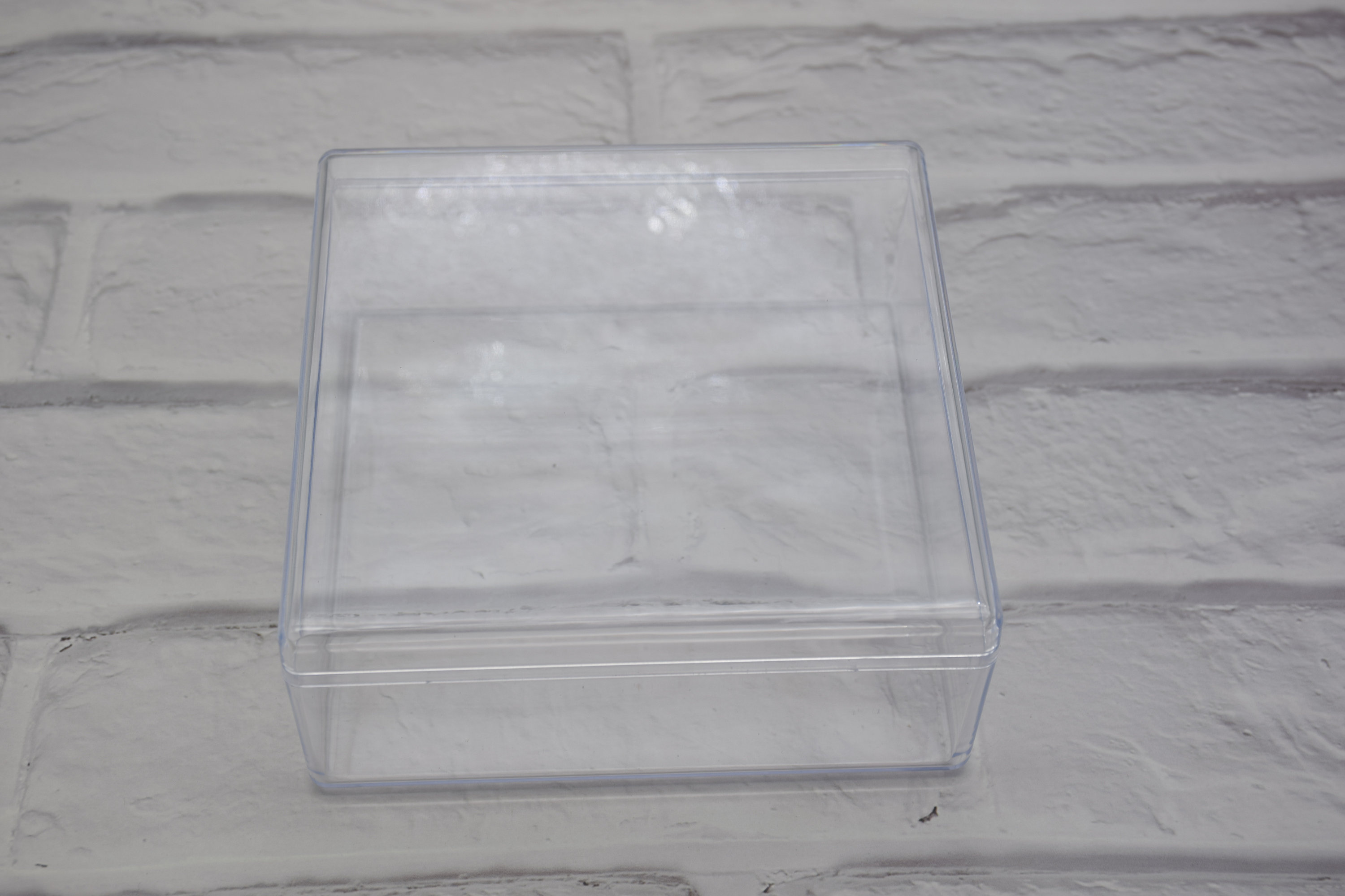 1Pcs Square Clear Plastic BoxTransparent BoxContainer | Etsy