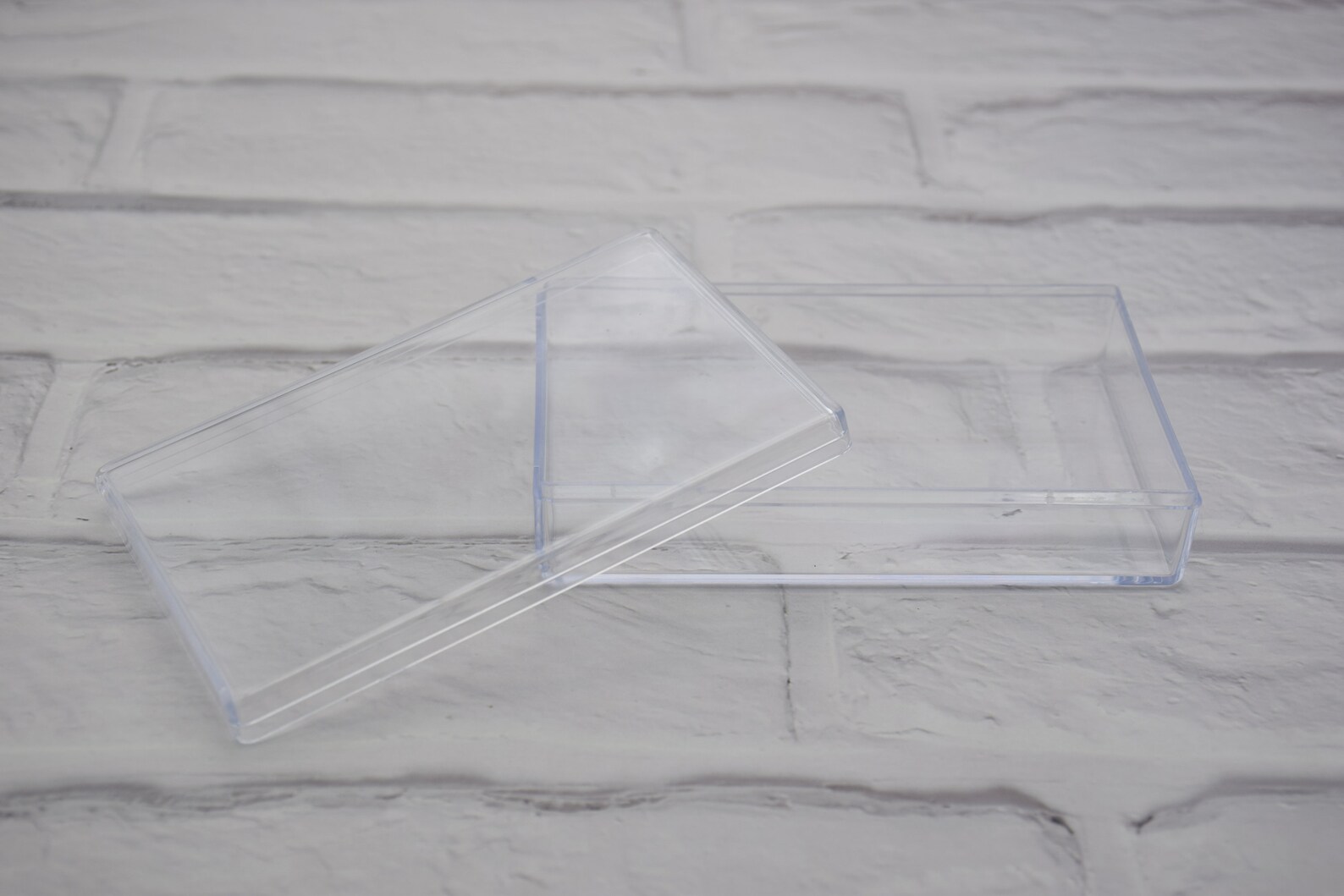 2pcs Rectangle Clear Plastic Boxtransparent Plastic - Etsy
