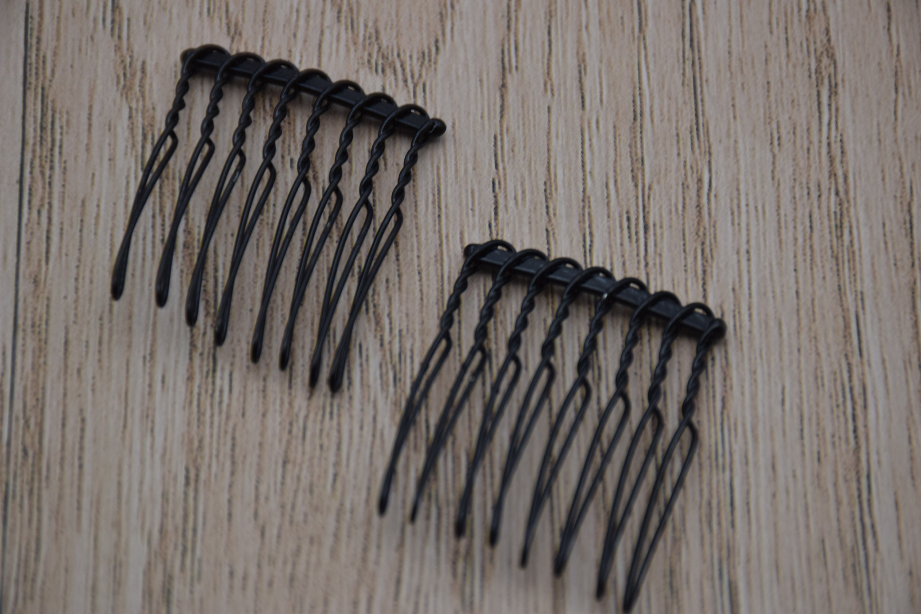 20 Metal Hair Combs,wire Combs,wedding Bridal Combs,hair Accessory,head ...