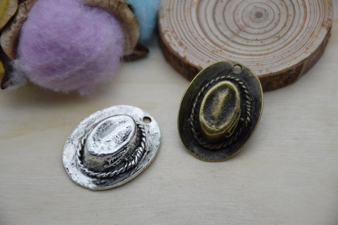 Metal Cowboy Hat Pendant,charm for Jewelry Making,diy Craft Supplies ...