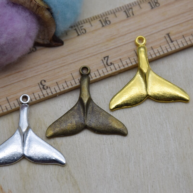 Mermaid Tail Pendant - Etsy