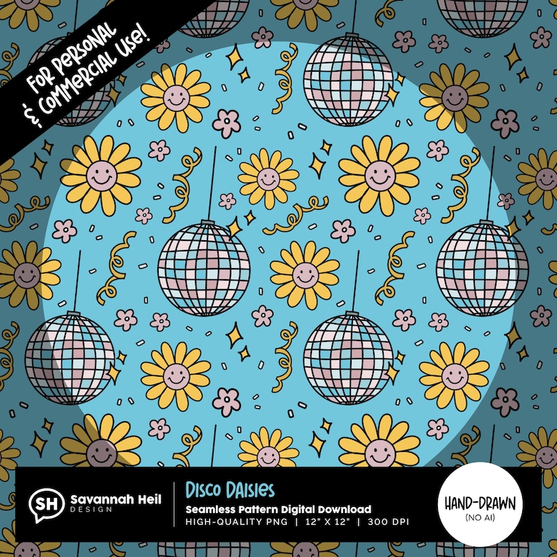 Disco Daisy Design - Etsy