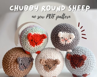 No Sew Chubby Ibex Crochet Pattern - Etsy UK