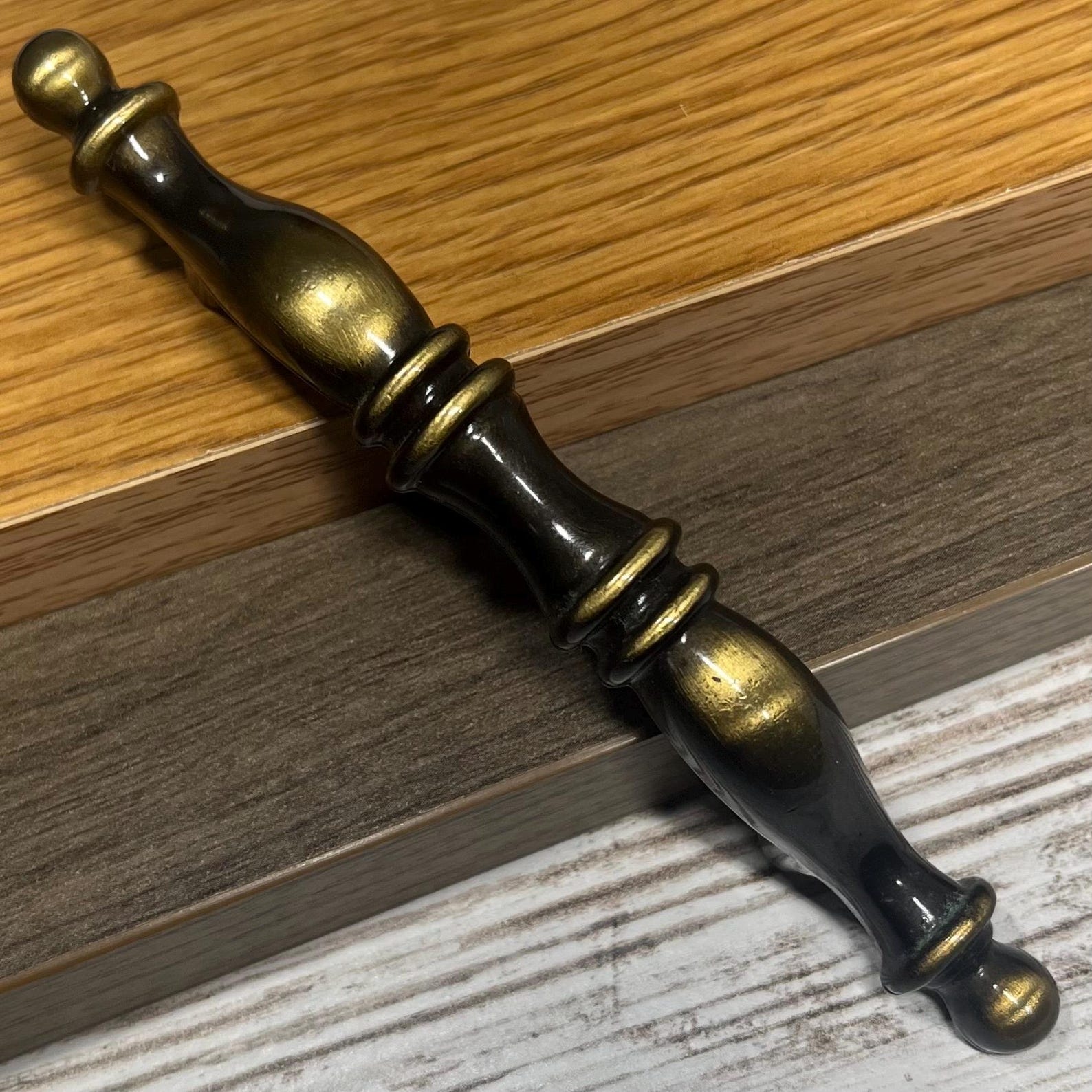 Vintage Brass Cabinet Handles Vintage Brass Cabinet Pulls Vintage Amerock Pulls Vintage Cabinet ...