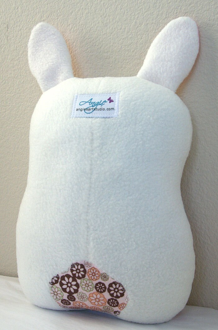 Patchwork Bunny, Tooth Fairy Pillow, Rabbit Plush Toy, Stuffed Animal ...