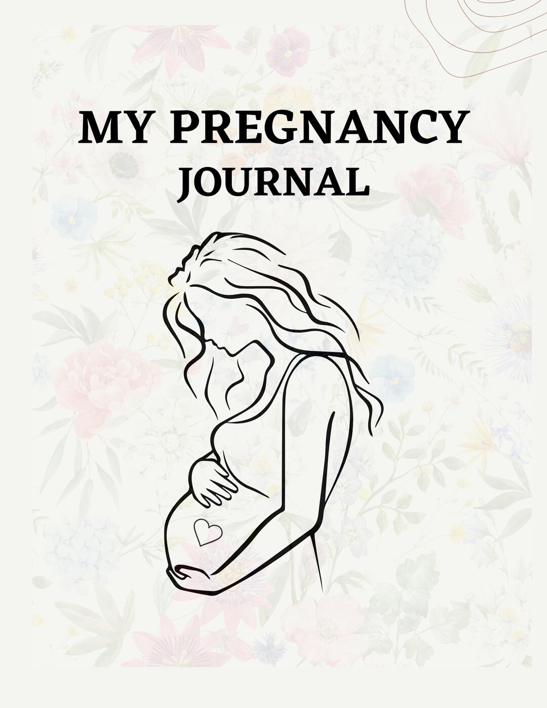 My Pregnancy Journal, Pregnancy Tracker, Mom-to-be Diary, Expecting Mom ...