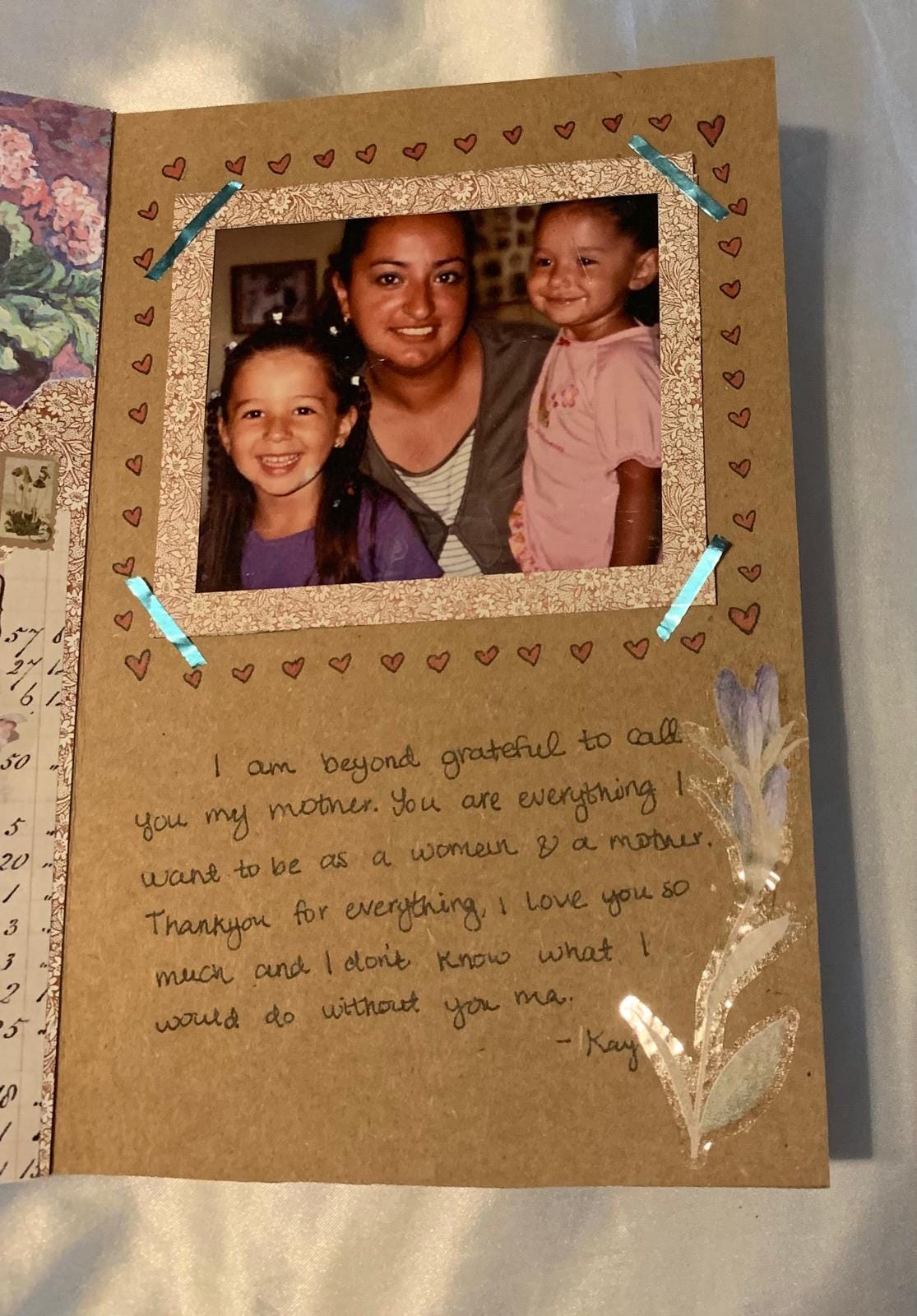 Custom Handmade Cards |personalized Vintage Scrapbook Style With Photo ...